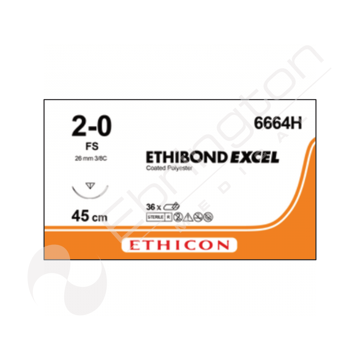 Ethibond Excel Sutures 6664H x 36