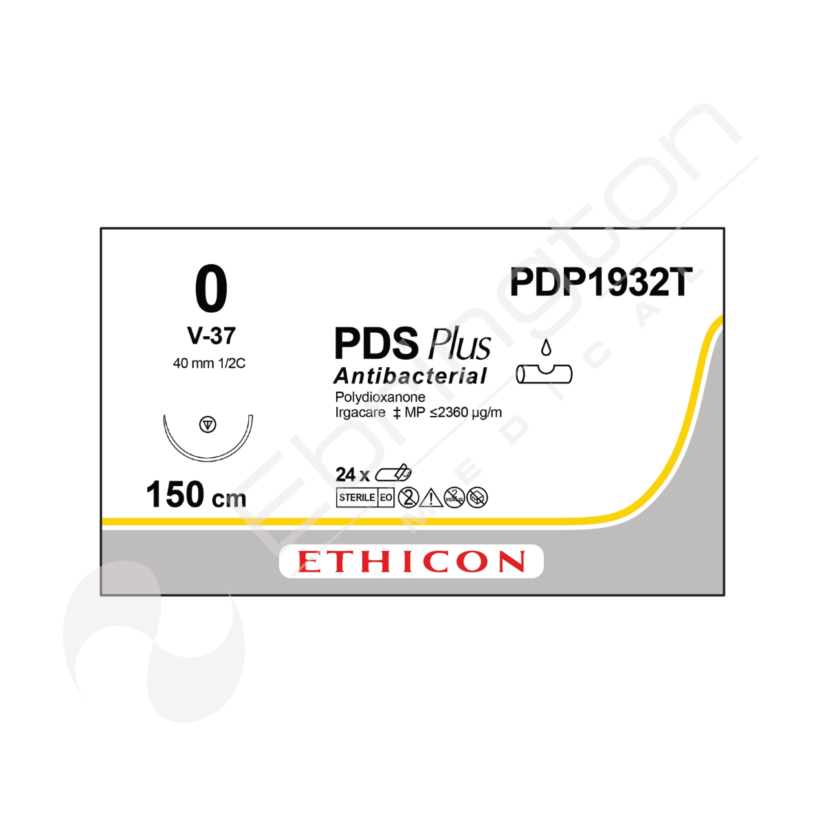 PDS Plus Sutures PDP1932T x 24