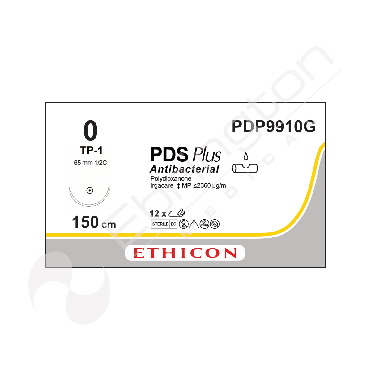 PDS Plus Sutures PDP9910G x 12