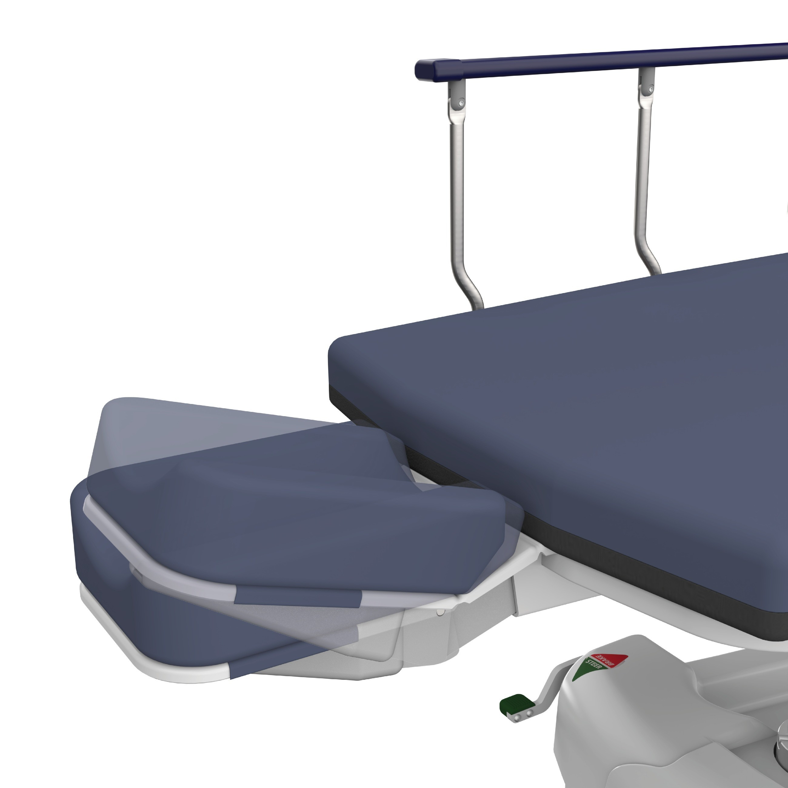 Contour E-Vertex Patient Trolley
